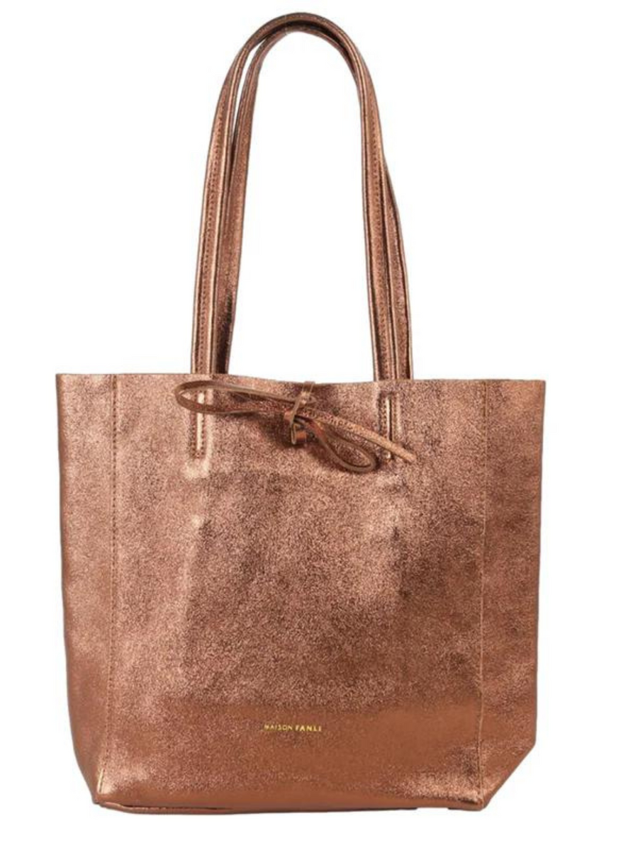 Maison Fanli Medium Metallic Tote Bag – Emporium of Eshe